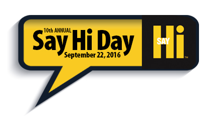 Say Hi Day (Stewart Avenue Public School)